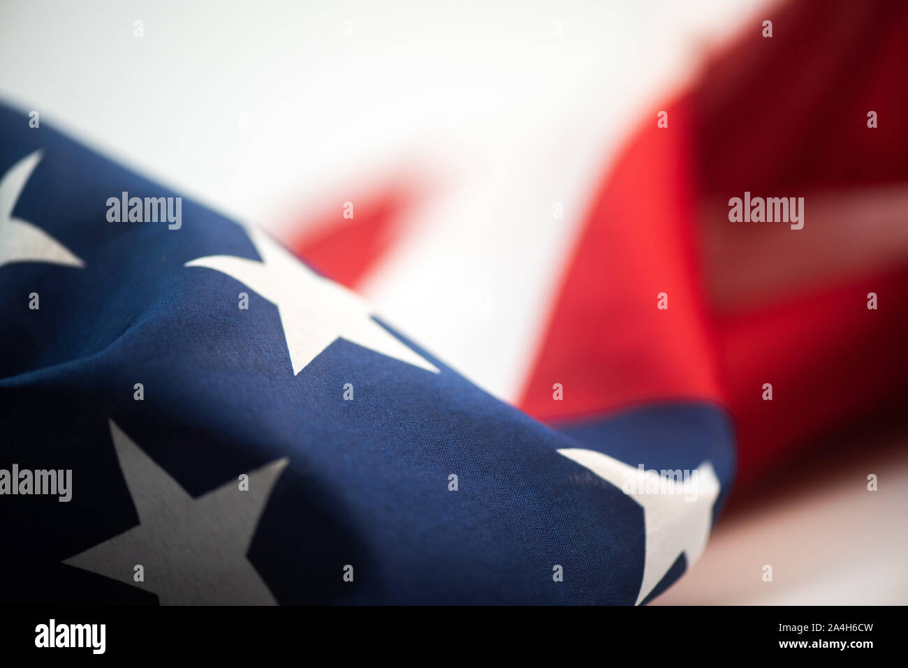 American flag on plain hi-res stock photography and images - Alamy