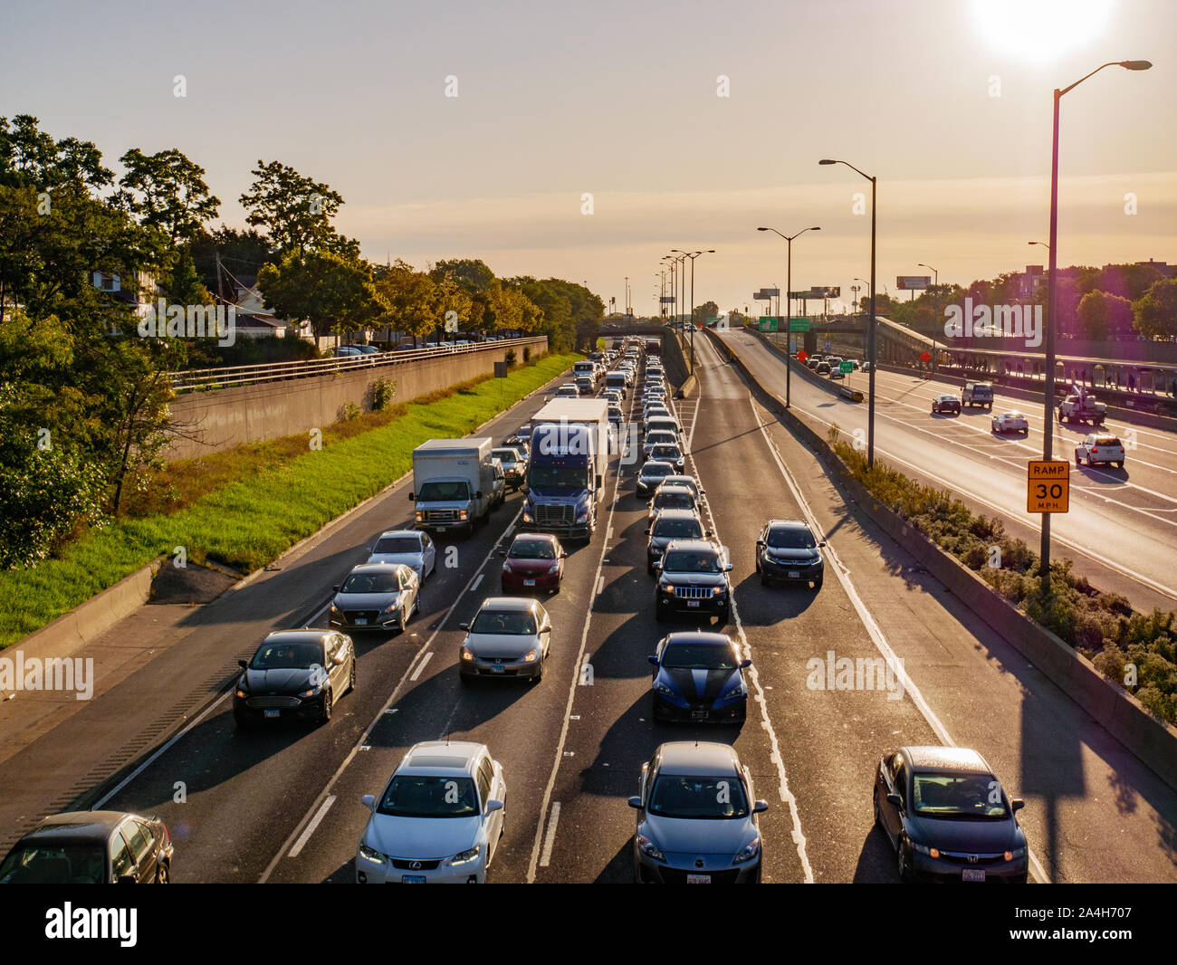 Eisenhower expressway chicago hi-res stock photography and images - Alamy