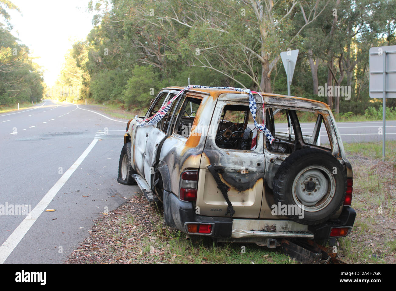 Crime Scene Car High Resolution Stock Photography and Images - Alamy