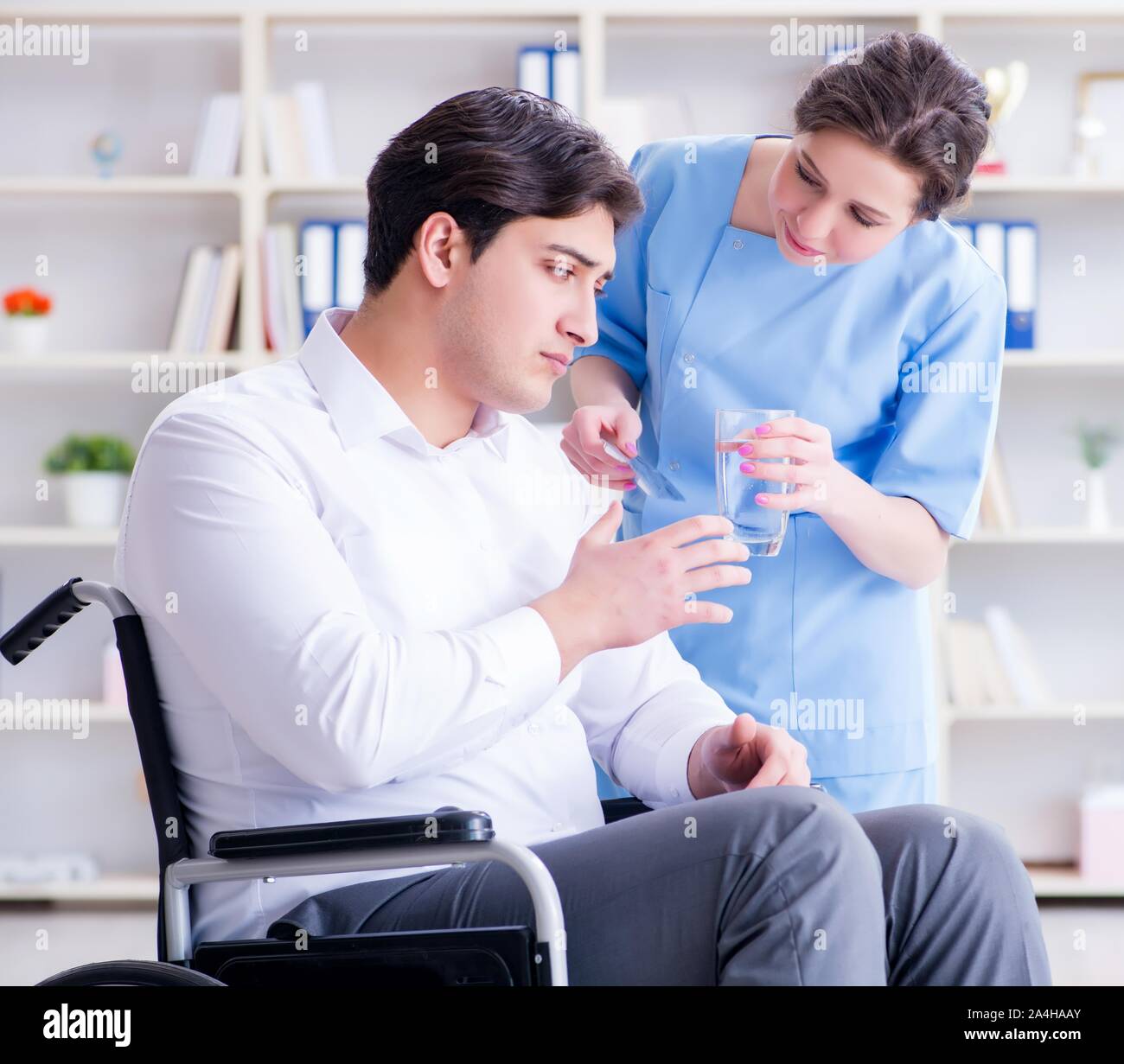 Spinal injury checkup accident hi-res stock photography and images - Alamy