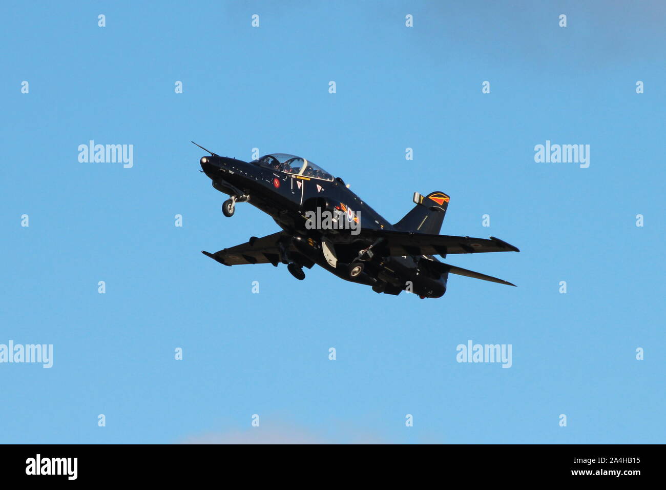 ZK034, a BAE Systems Hawk T2 operated by the Royal Air Force (in 4 ...