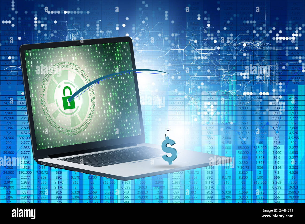 The computer and online security concept Stock Photo - Alamy