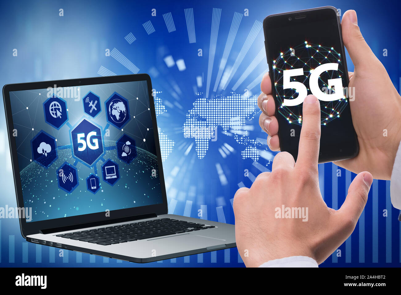 5G technology concept - high internet speed Stock Photo - Alamy