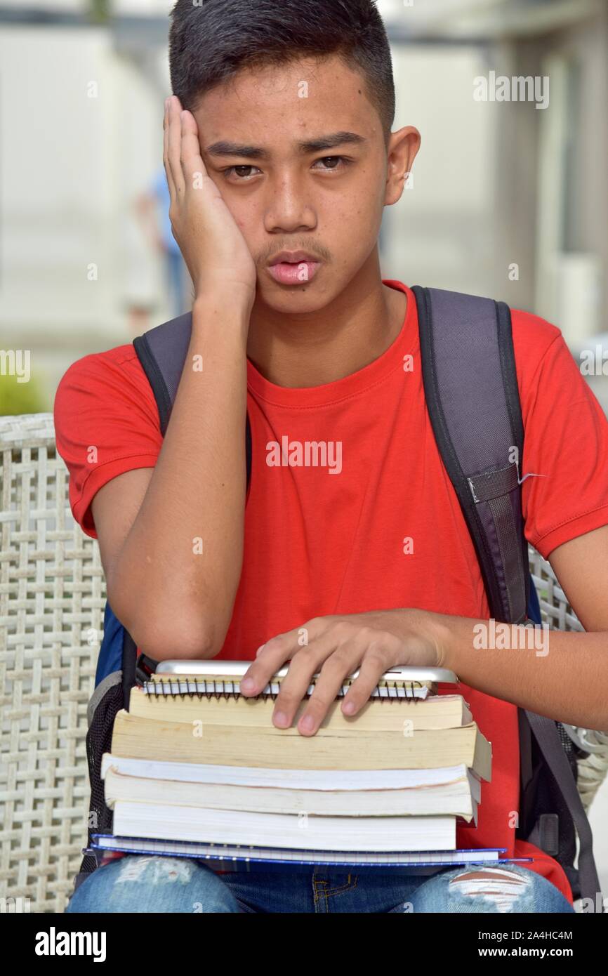 An Unemotional Diverse Person Stock Photo - Alamy