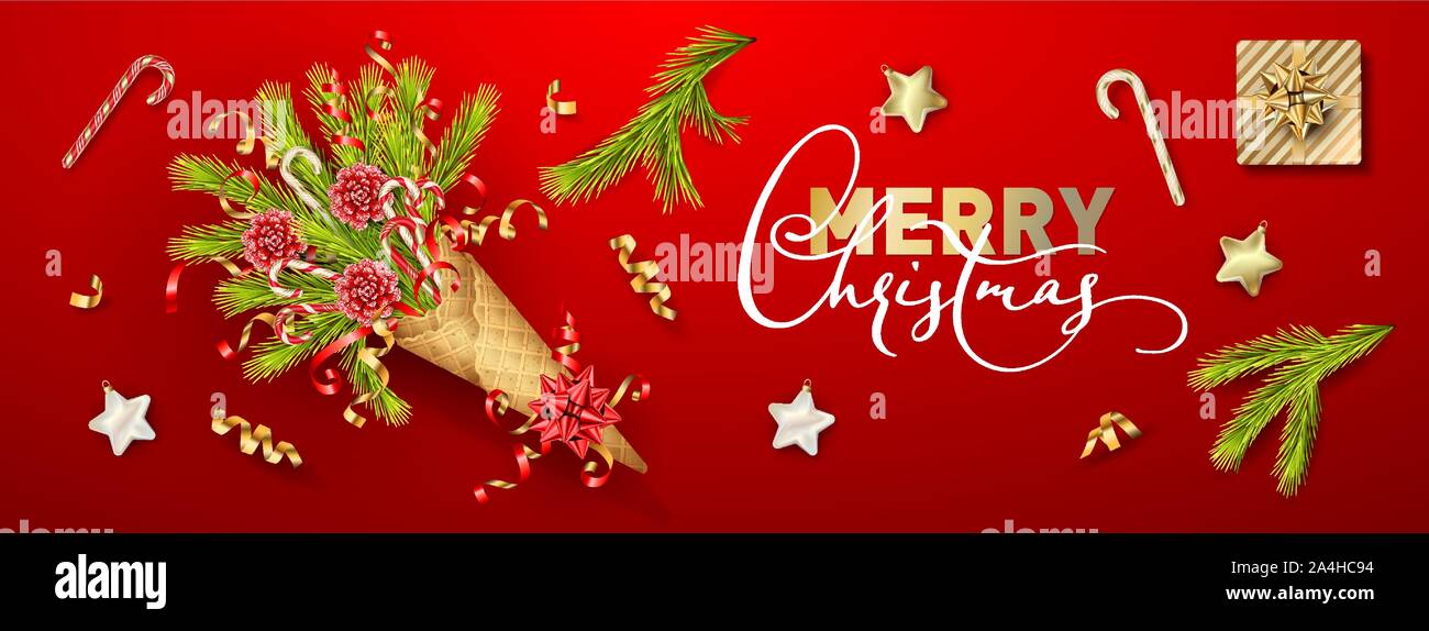 Festive Christmas Background Stock Vector Image & Art - Alamy