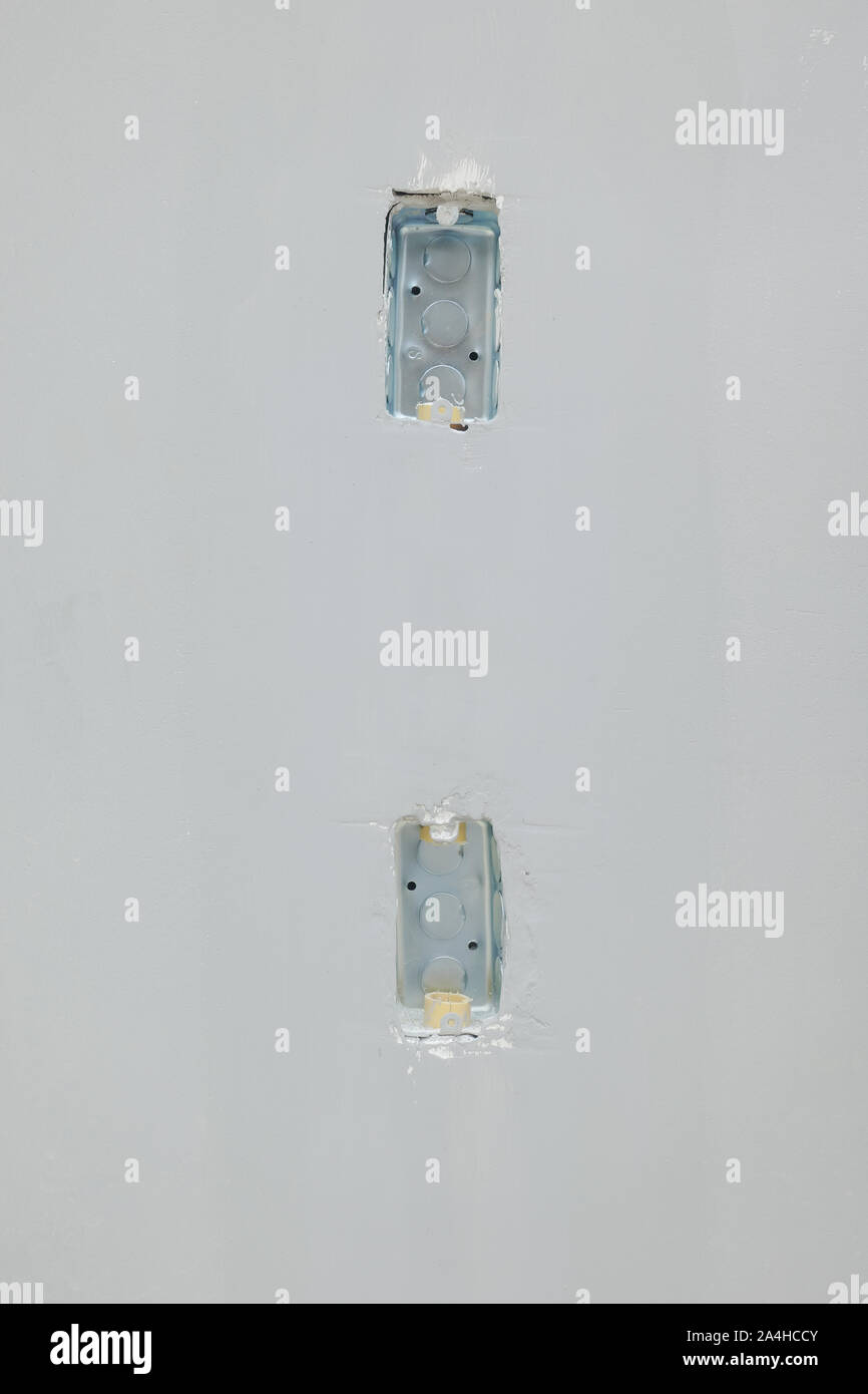 Electrical junction boxes hi-res stock photography and images - Alamy