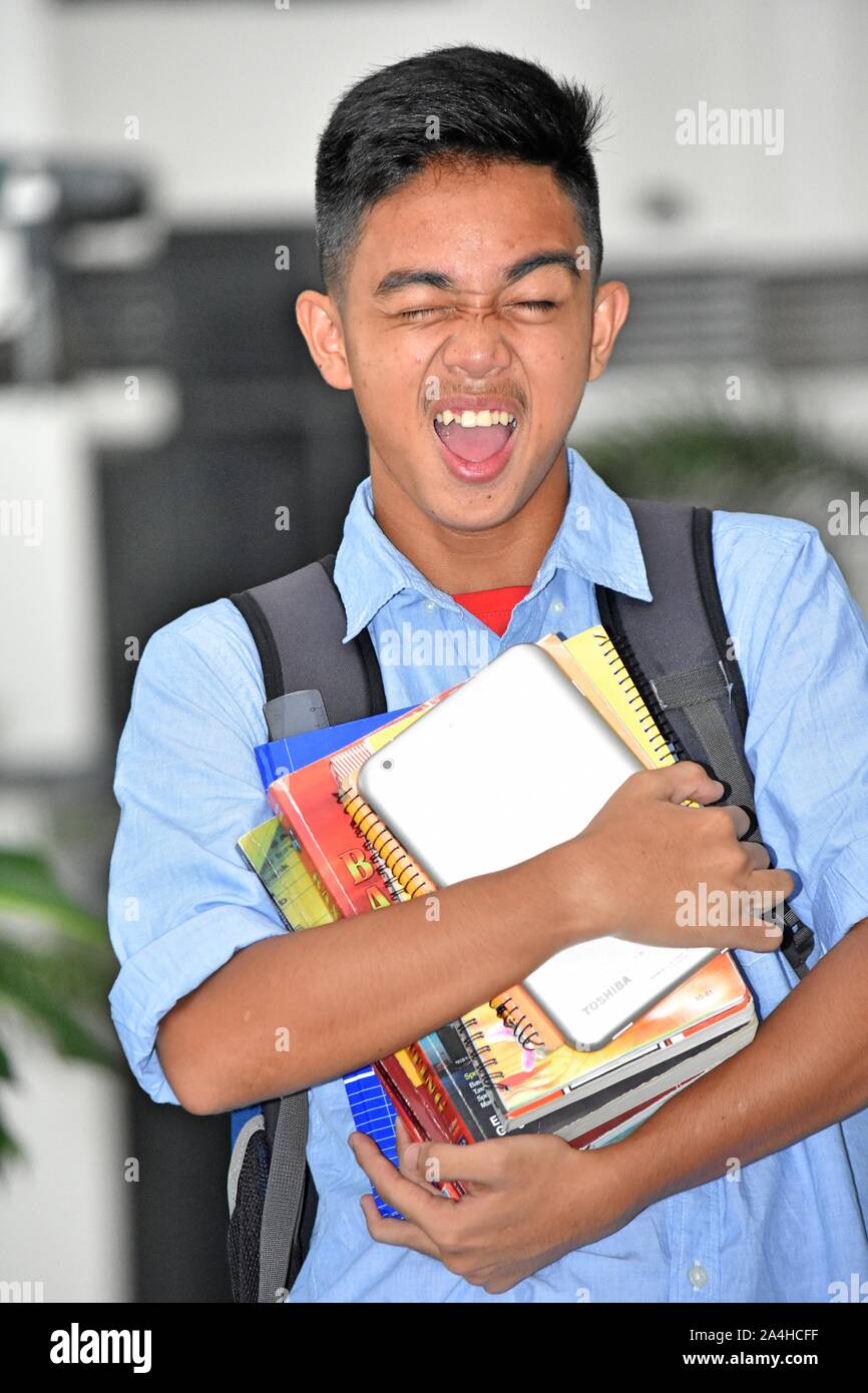 Handsome male student hi-res stock photography and images - Alamy