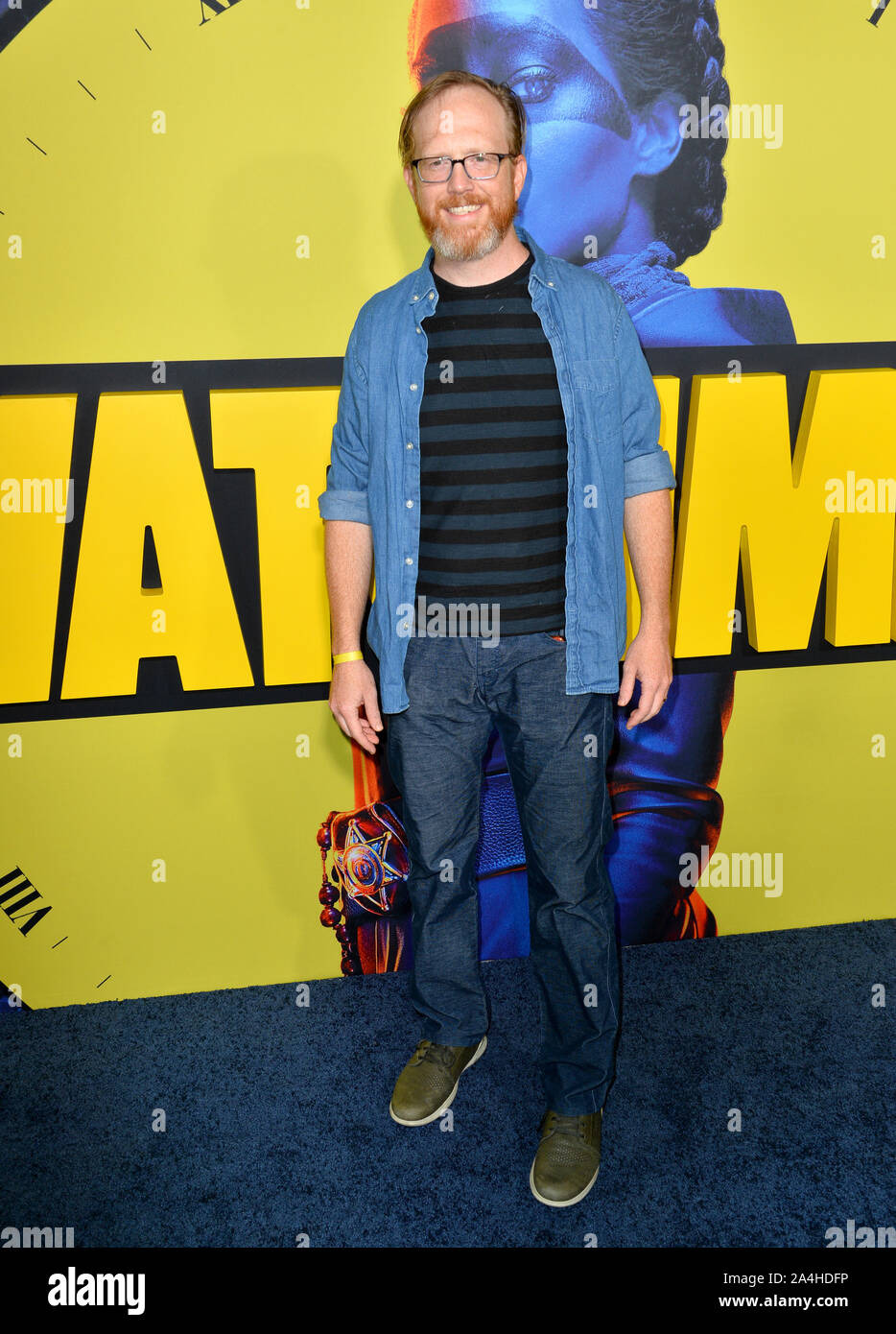 Los Angeles, USA. 14th Oct, 2019. Ptolemy Slocum at the premiere of HBO ...