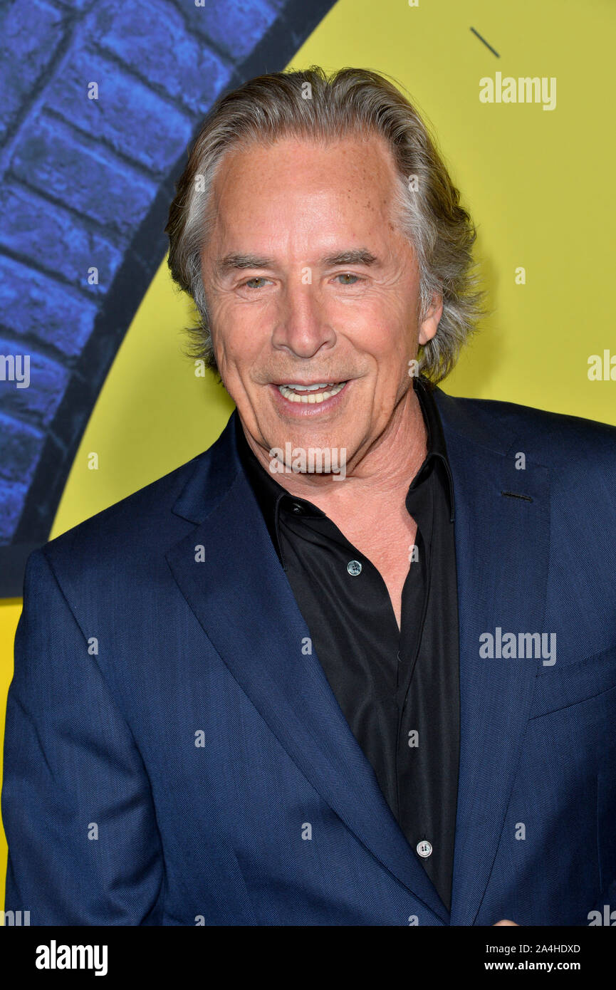Los Angeles, USA. 14th Oct, 2019. Don Johnson at the premiere of HBO's ...