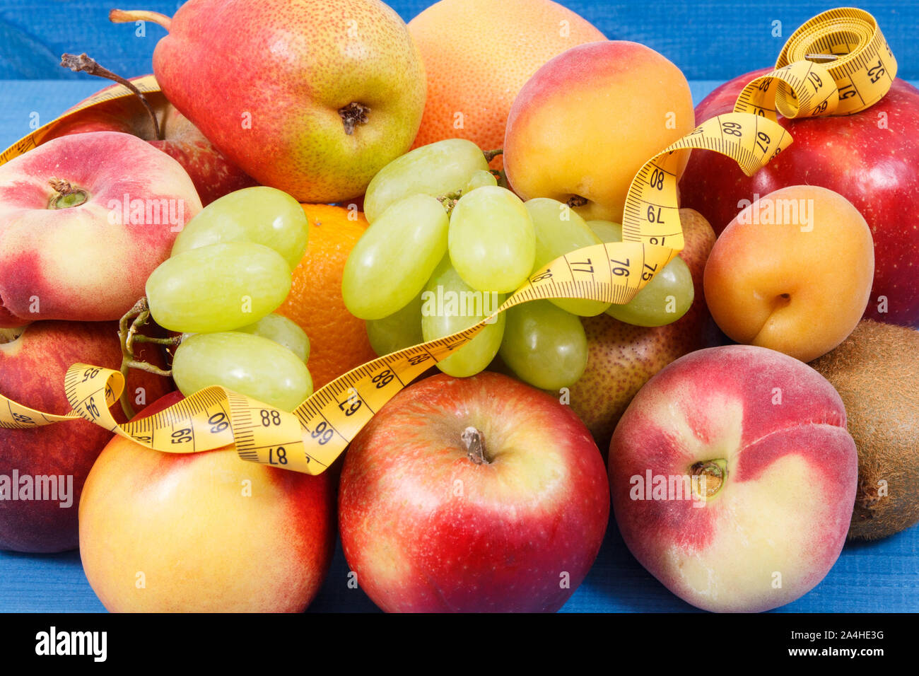 Fresh nutritious fruits as healthy dessert containing natural vitamins ...
