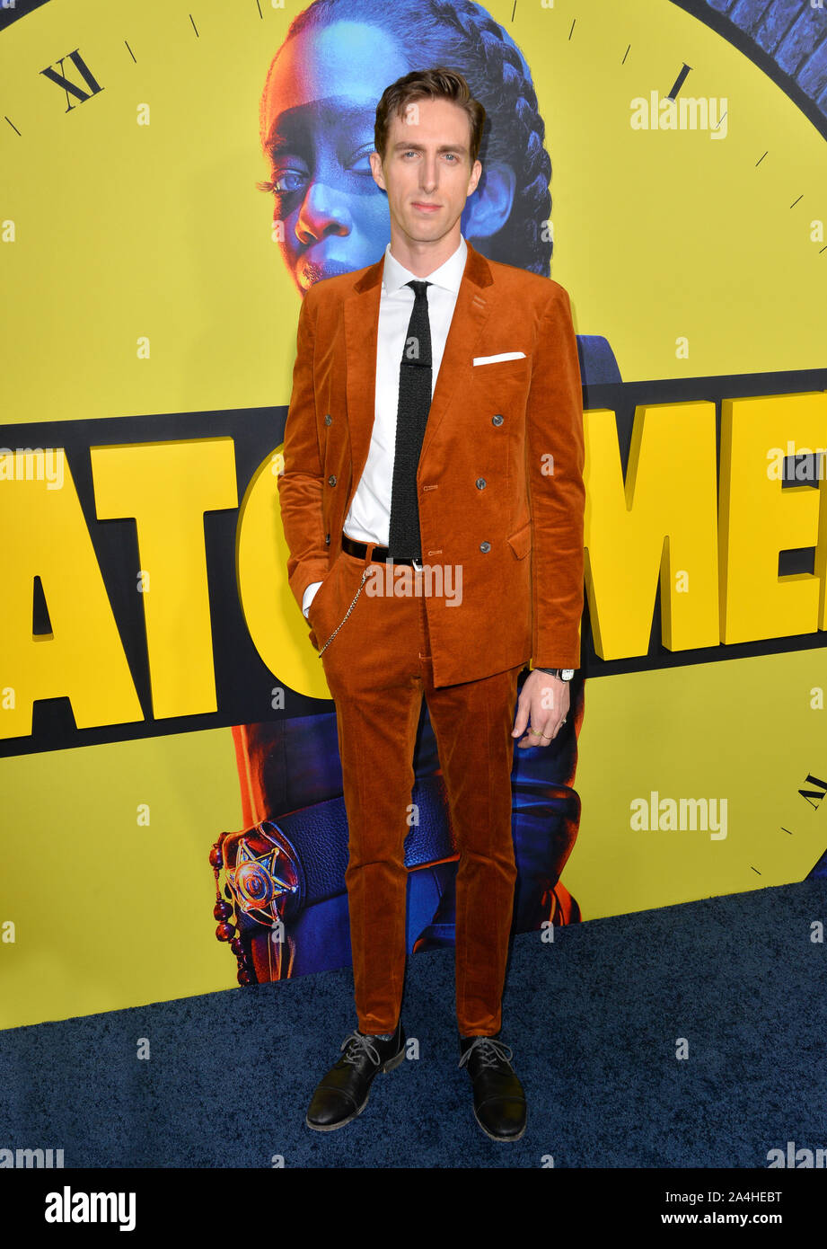 Los Angeles, USA. 14th Oct, 2019. Dustin Ingram at the premiere of HBO ...