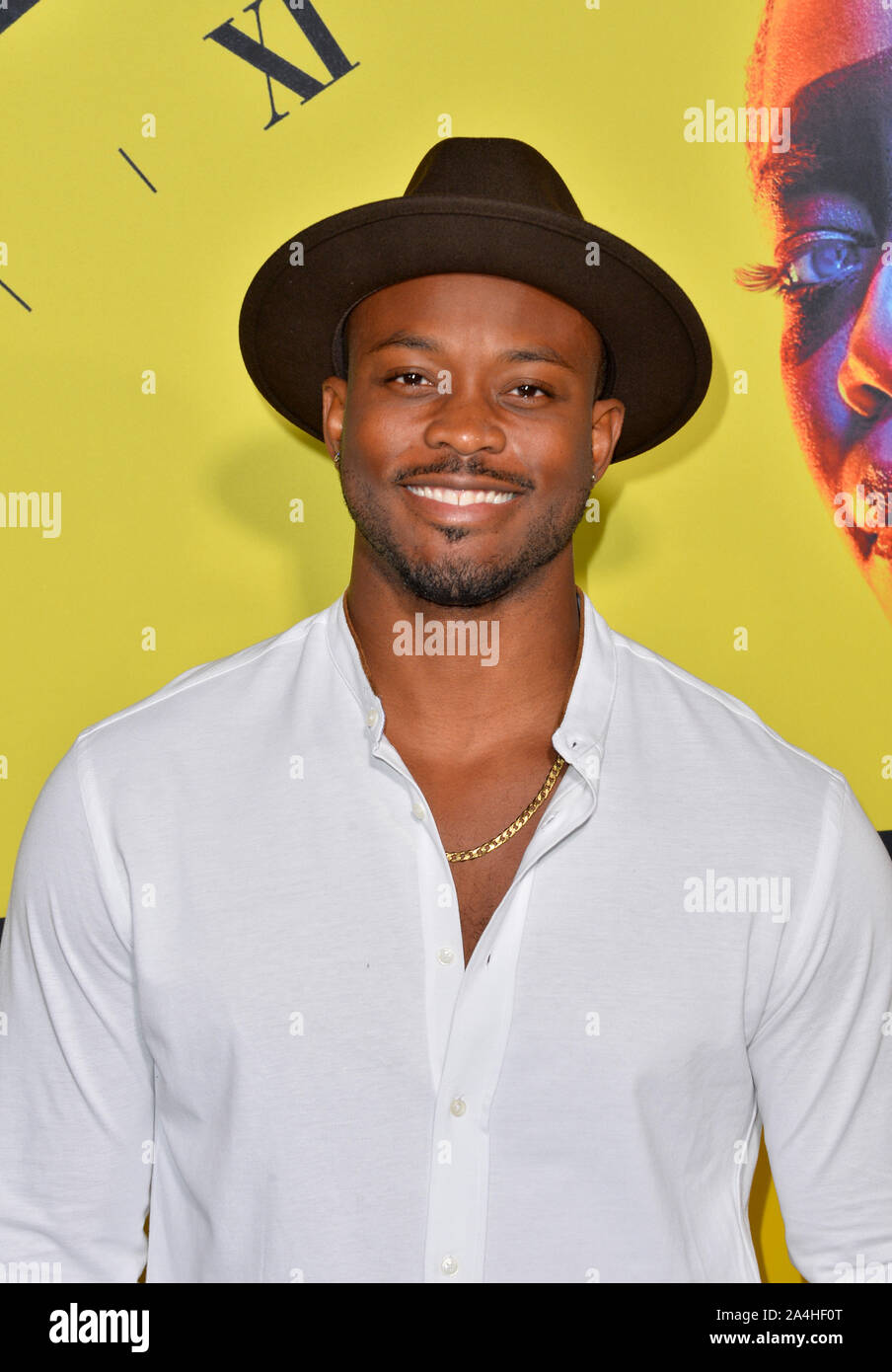 Los Angeles, USA. 14th Oct, 2019. Charles Brice at the premiere of HBO ...