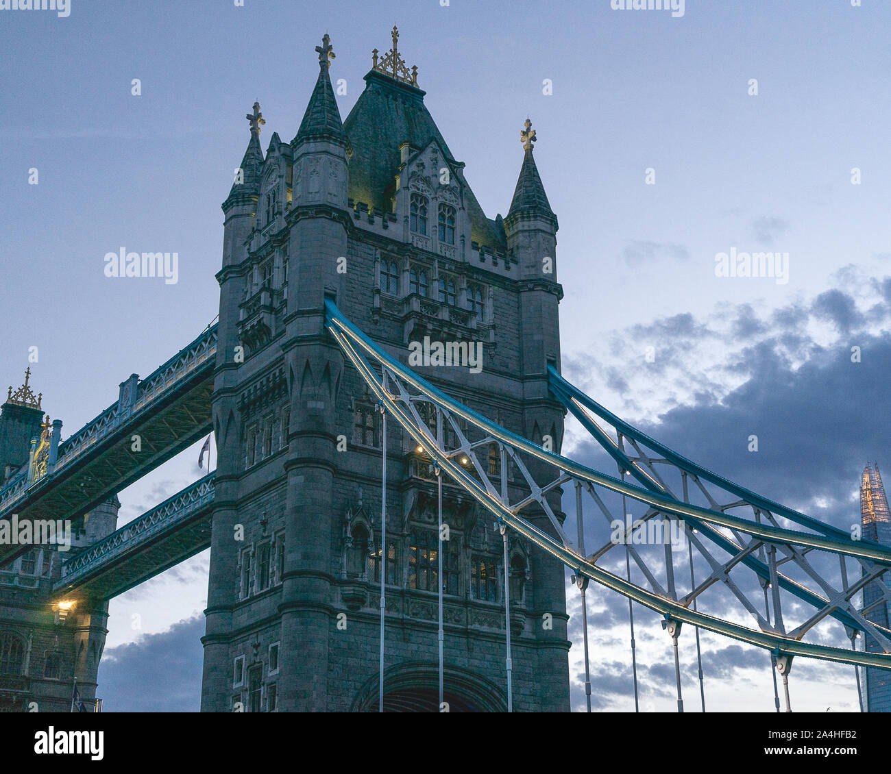Tower Bridge At Dusk Stock Photo - Alamy