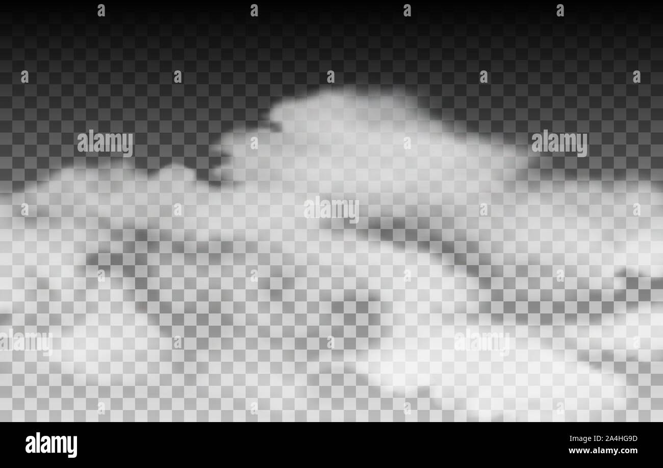 Fog, mist on transparent background Stock Vector Image & Art - Alamy