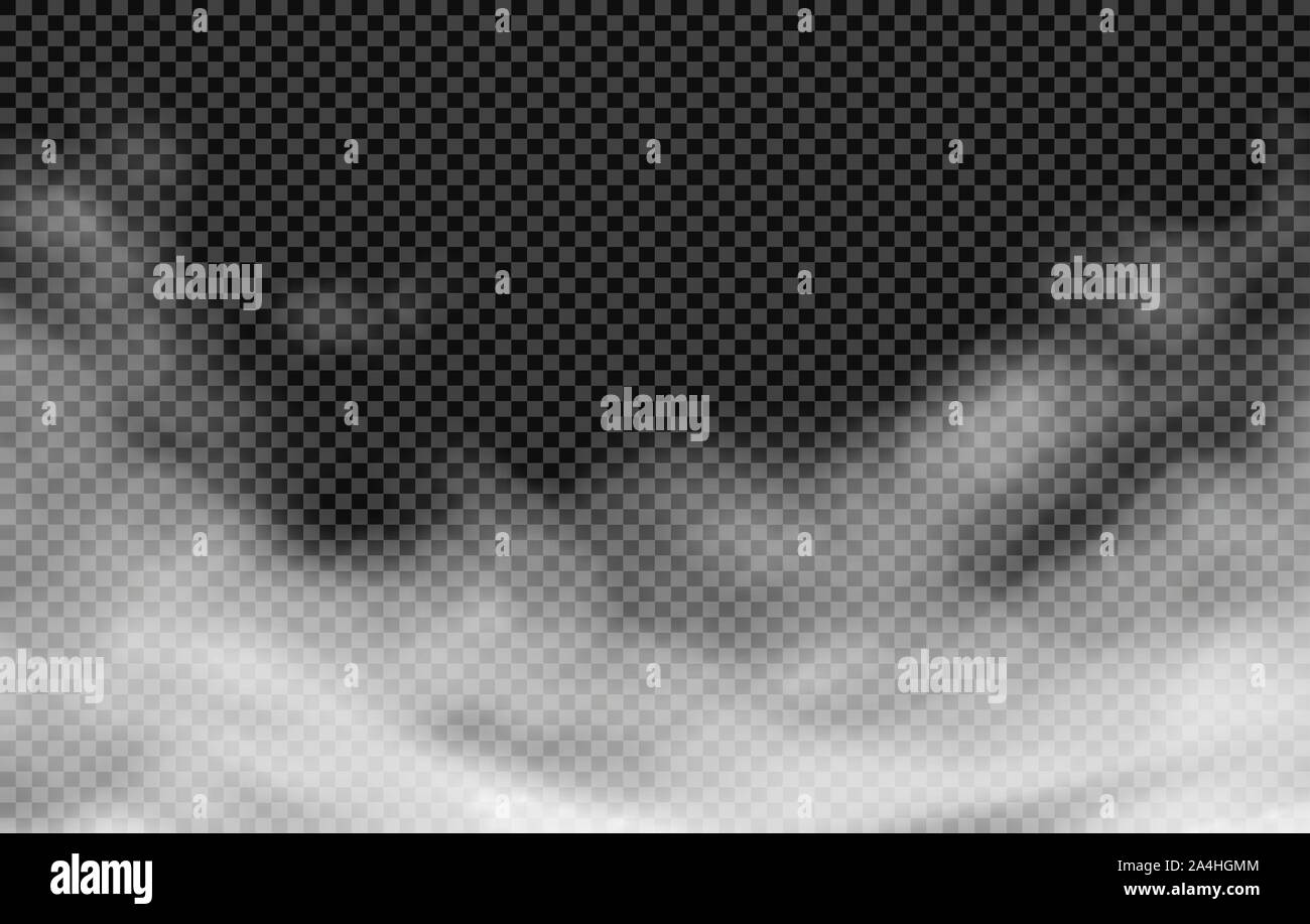Mist on transparent baclground Stock Vector Image & Art - Alamy