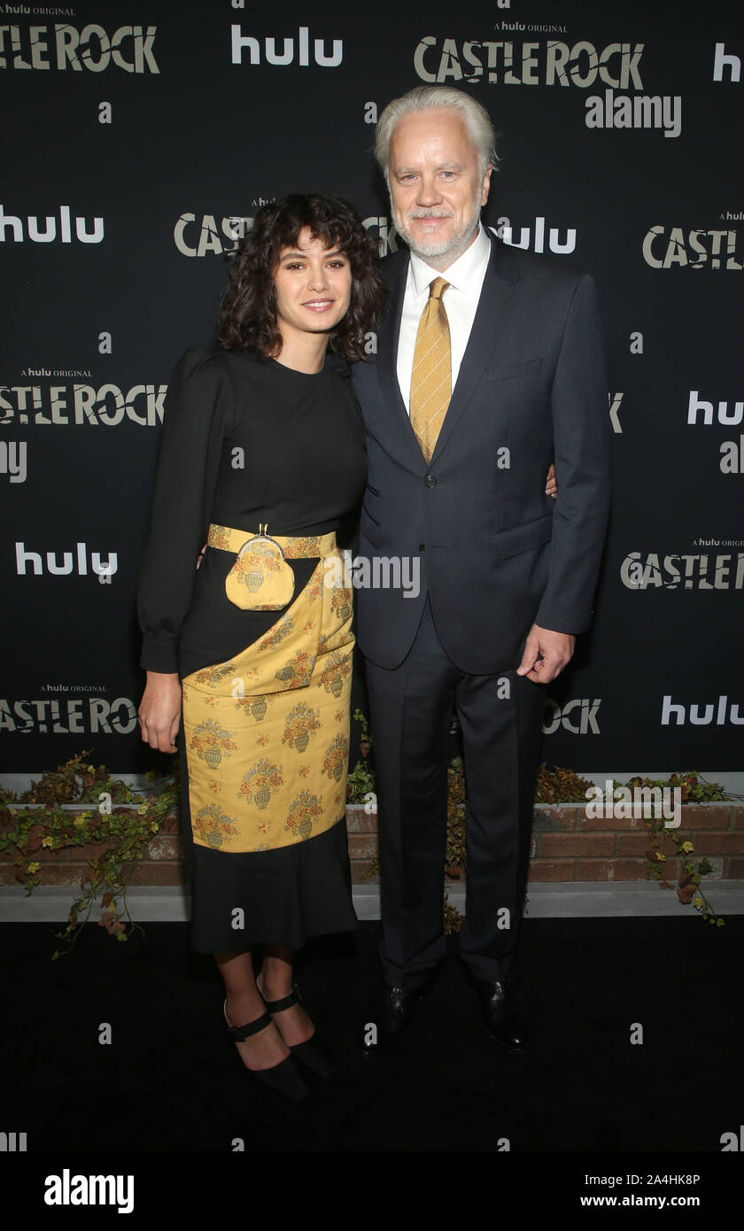 Los Angeles, Ca. 14th Oct, 2019. Gratiela Brancusi, Tim Robbins, at ...