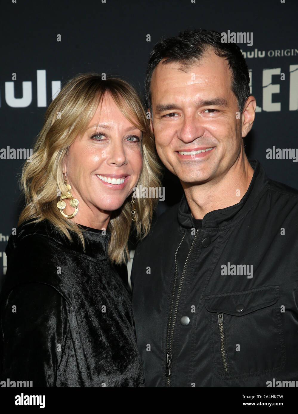 Los Angeles, Ca. 14th Oct, 2019. Greg Yaitanes, Eve Somer, at Hulu's ...