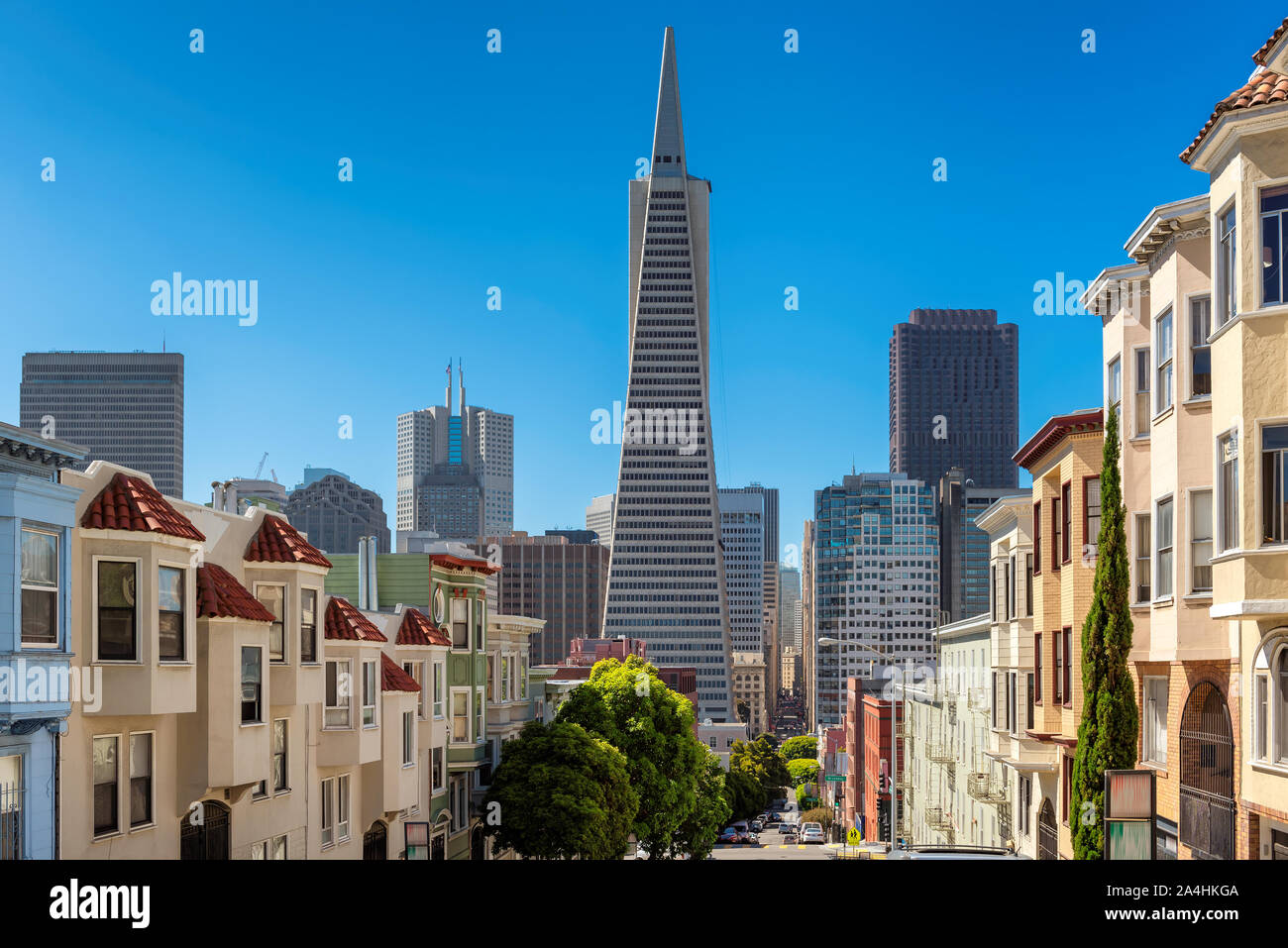 San Francisco skyline Stock Photo - Alamy