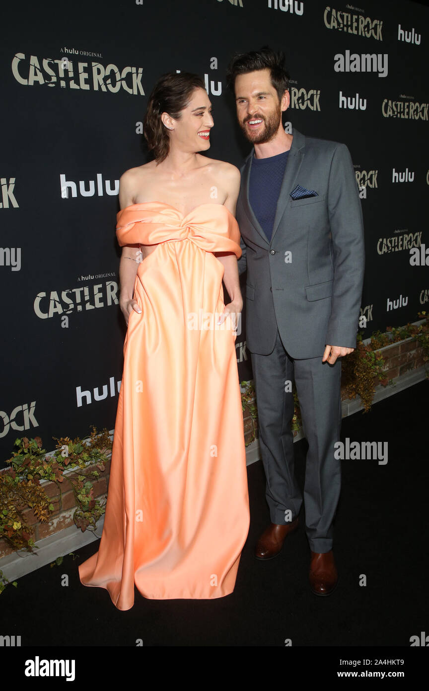 Los Angeles, Ca. 14th Oct, 2019. Lizzy Caplan, Tom Riley, at Hulu's ...