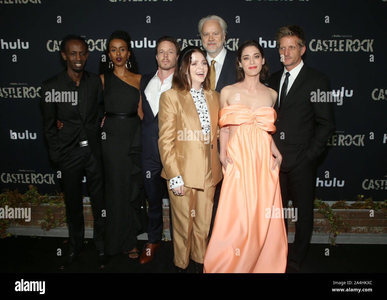 Los Angeles, California, USA. 14th Oct, 2019. Barkhad Abdi, Yusra ...