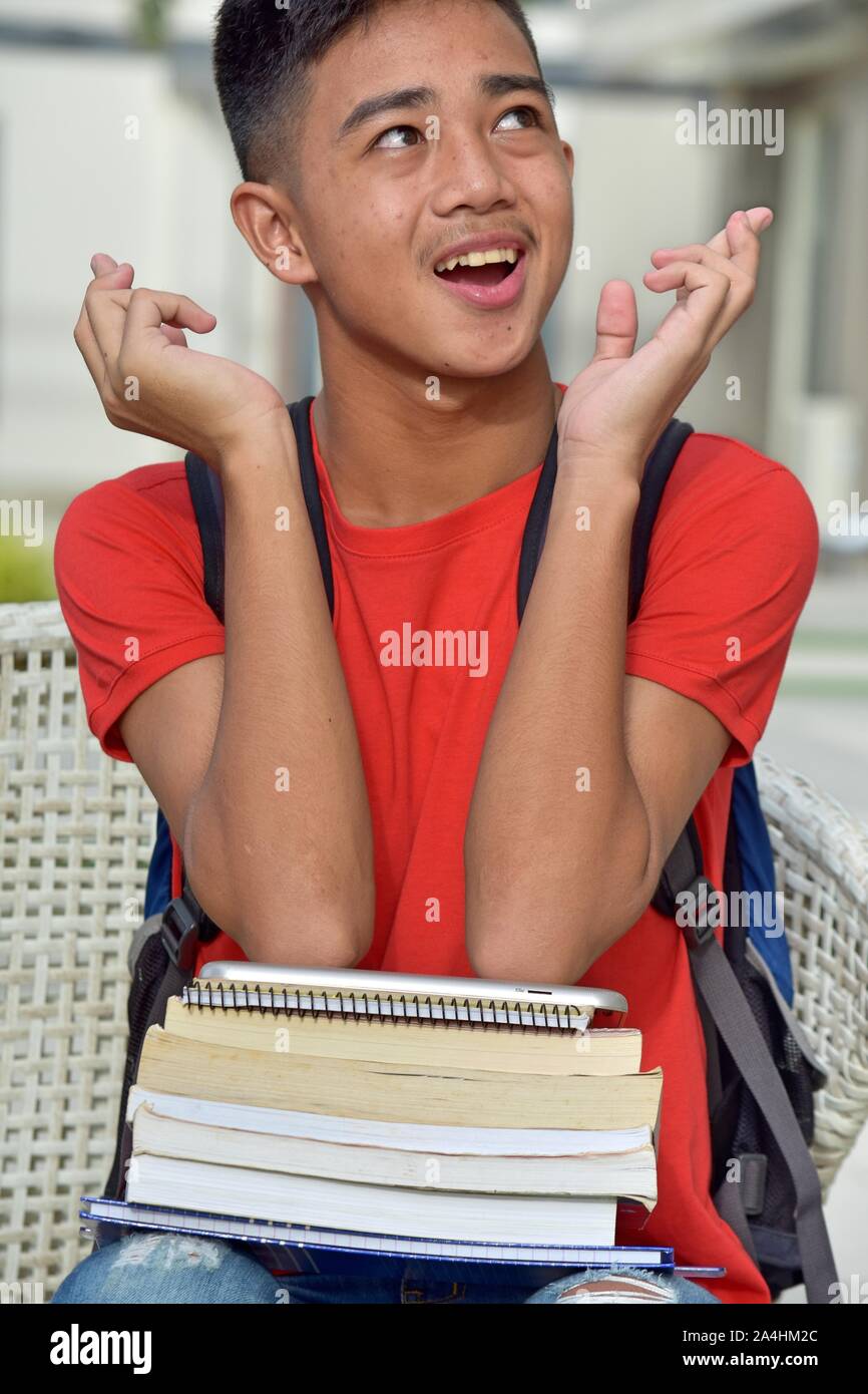 Lucky student hi-res stock photography and images - Alamy