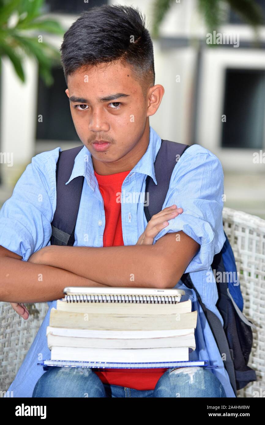 Stubborn University Person Stock Photo - Alamy