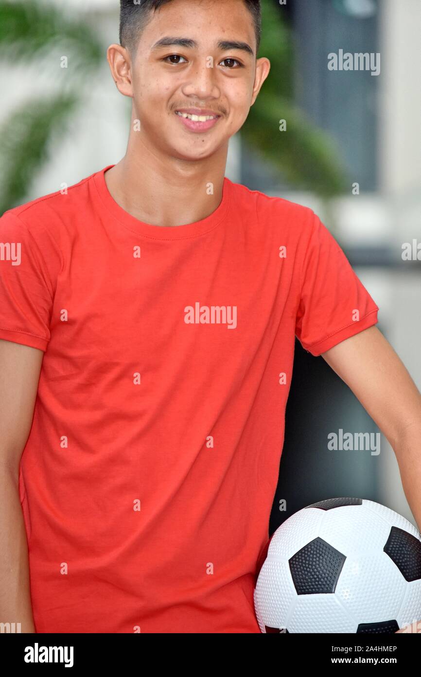 Soccer player with soccer ball hi-res stock photography and images - Alamy