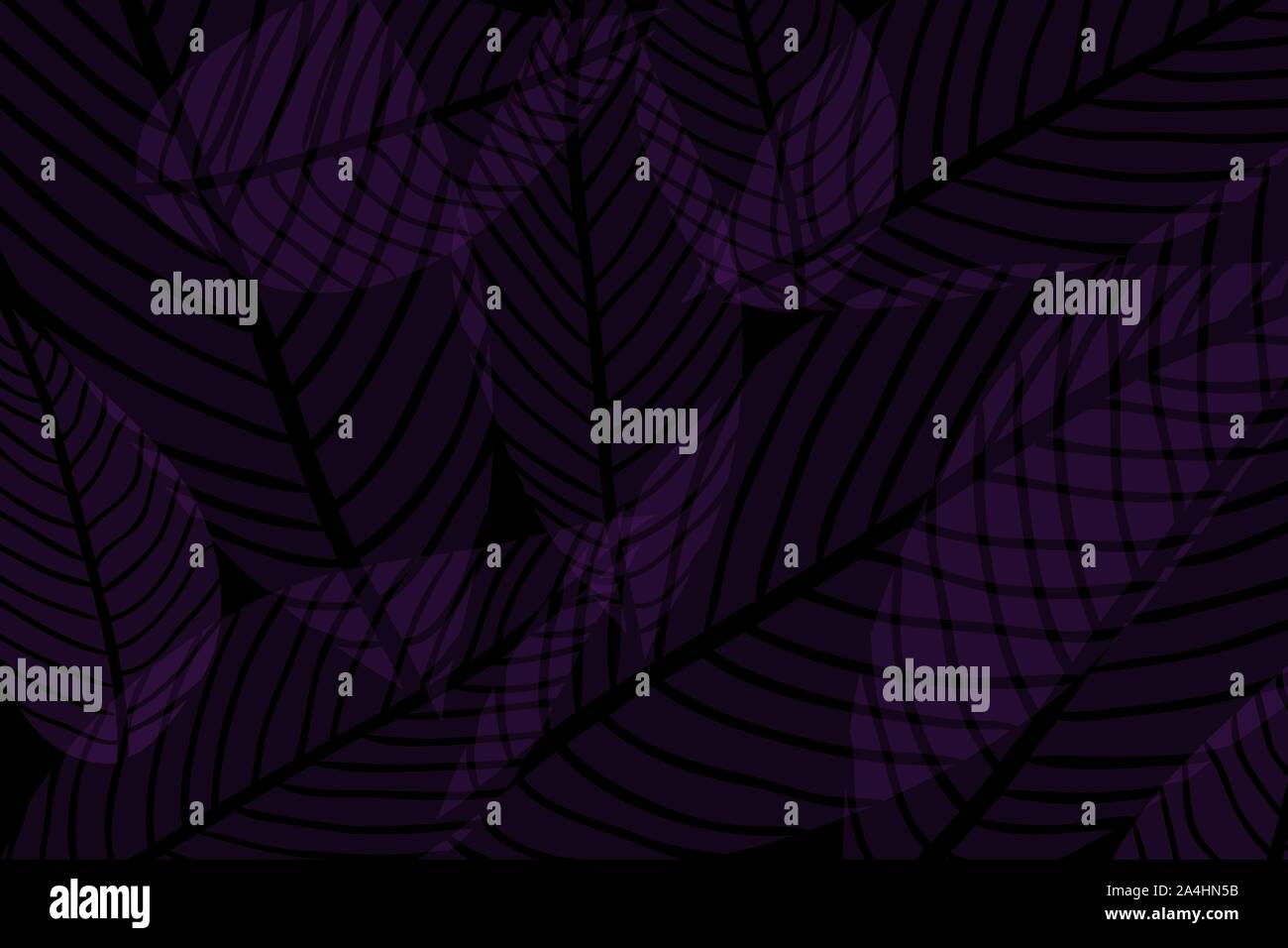 Vector composition of green alpha transparent stylized leaves on a ...