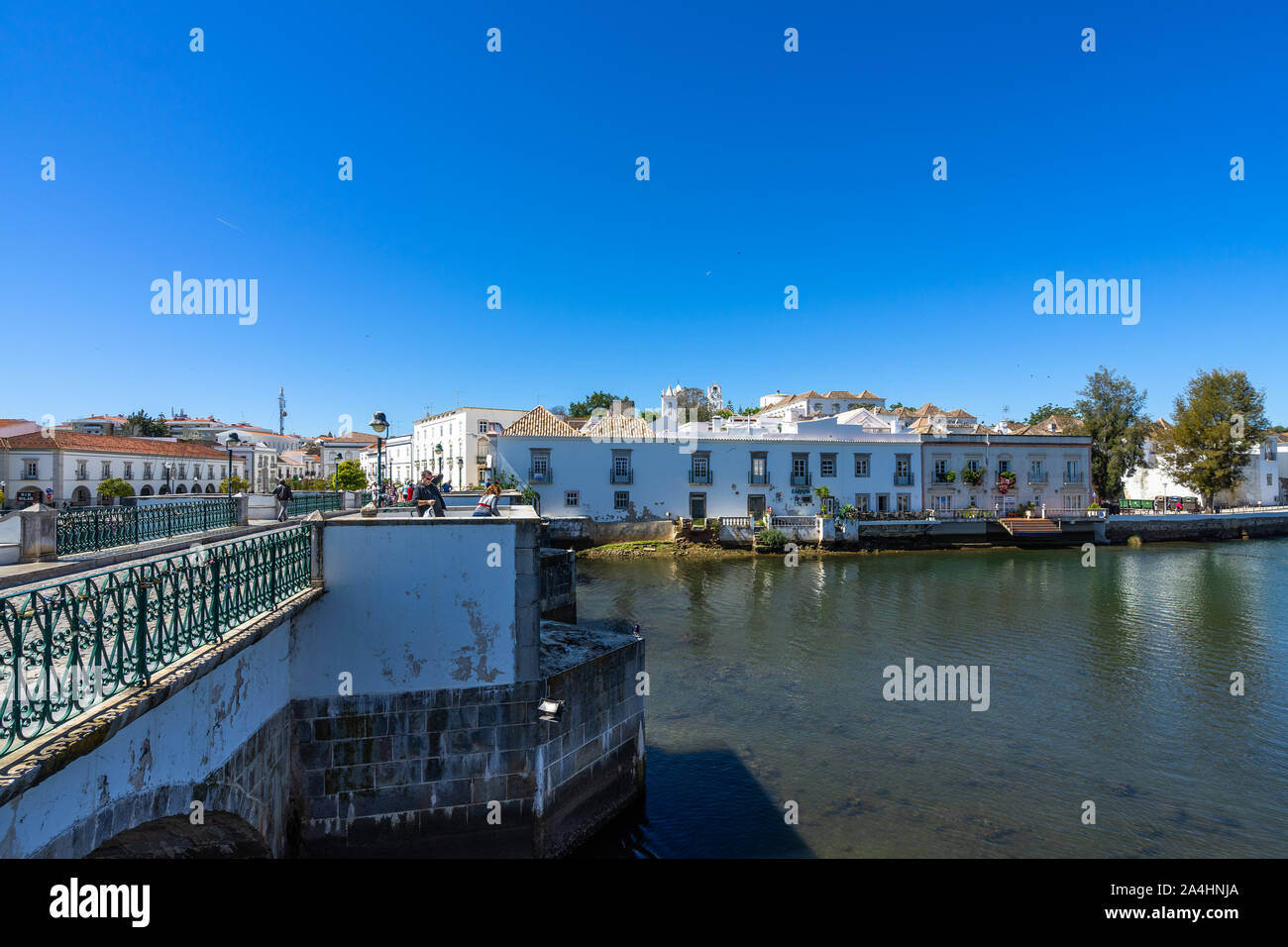 Tavira medieval bridge hi-res stock photography and images - Alamy