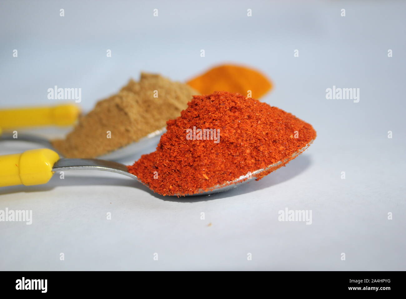 Indian spice powder image Stock Photo - Alamy