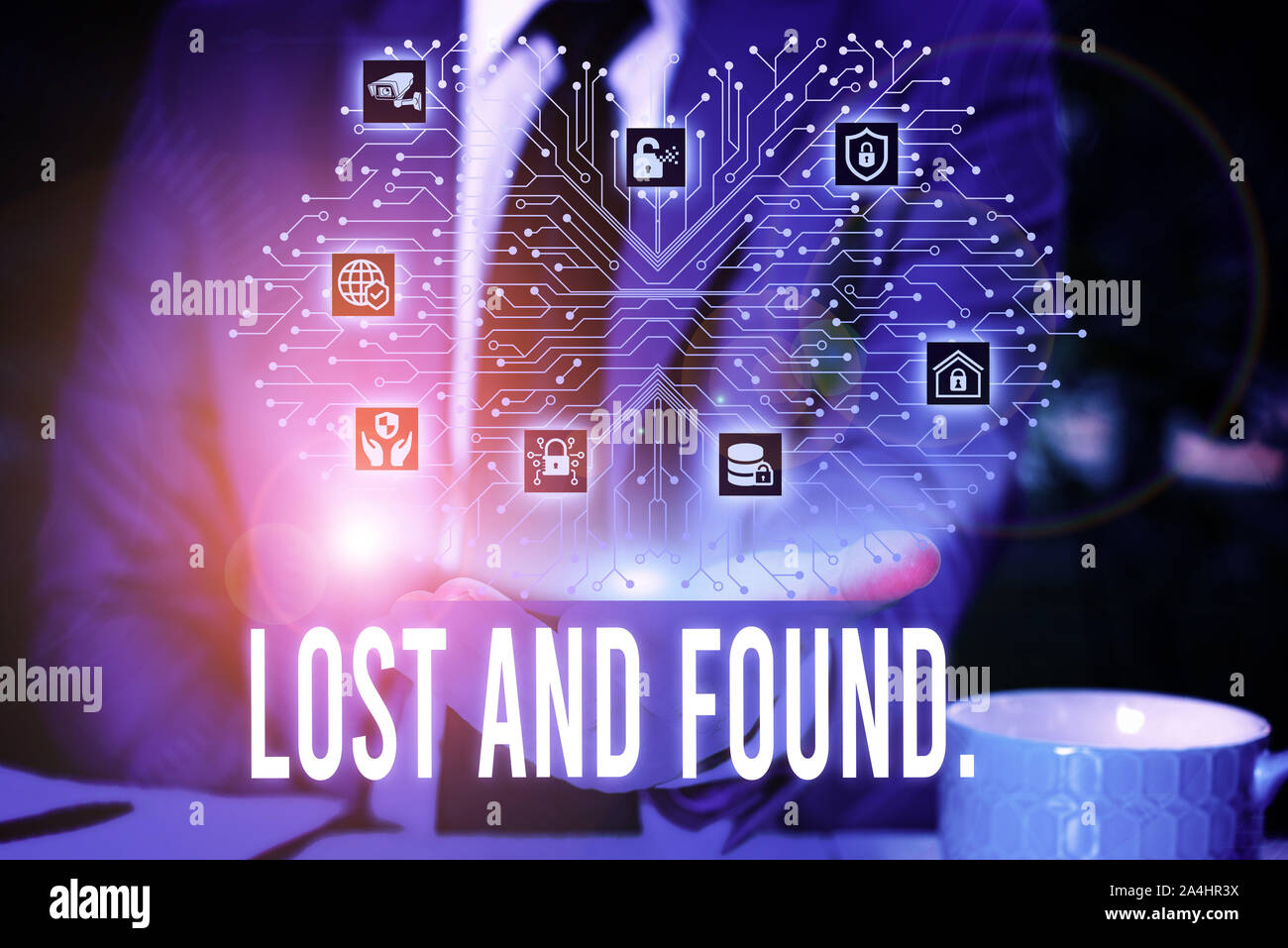 Handwriting text Lost And Found. Conceptual photo a place where lost ...