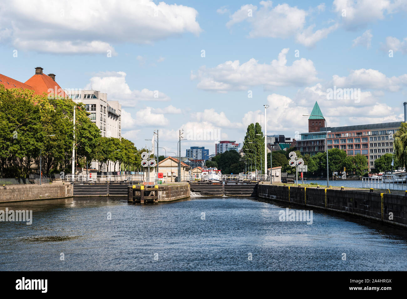 Spree river canal water hi-res stock photography and images - Alamy