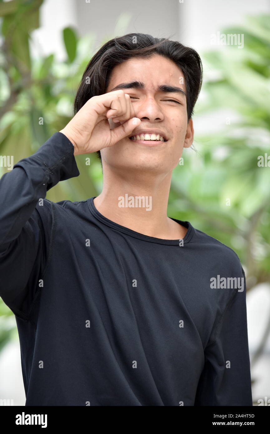 Crying Adult Male Stock Photo - Alamy