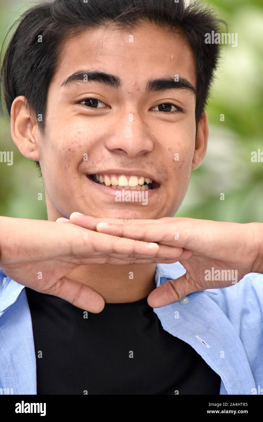 Smiling Filipino Male Stock Photo - Alamy