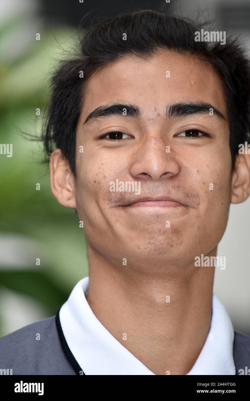 Happy Handsome Filipino Male Stock Photo - Alamy