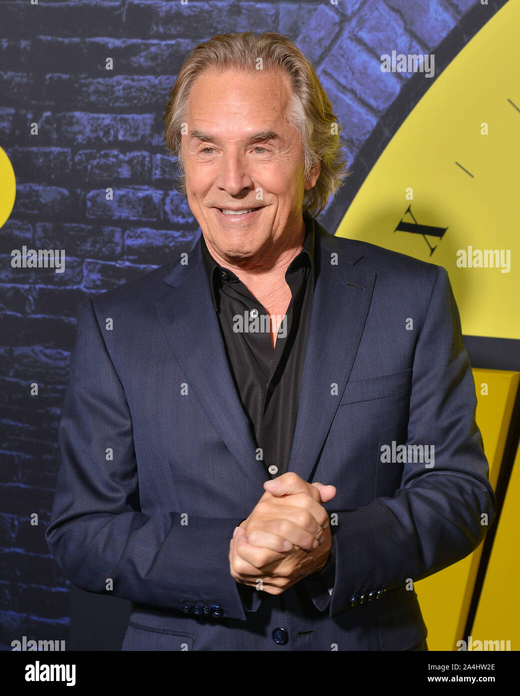 Los Angeles, USA. 15th Oct, 2019. Don Johnson 083 attend the premiere ...