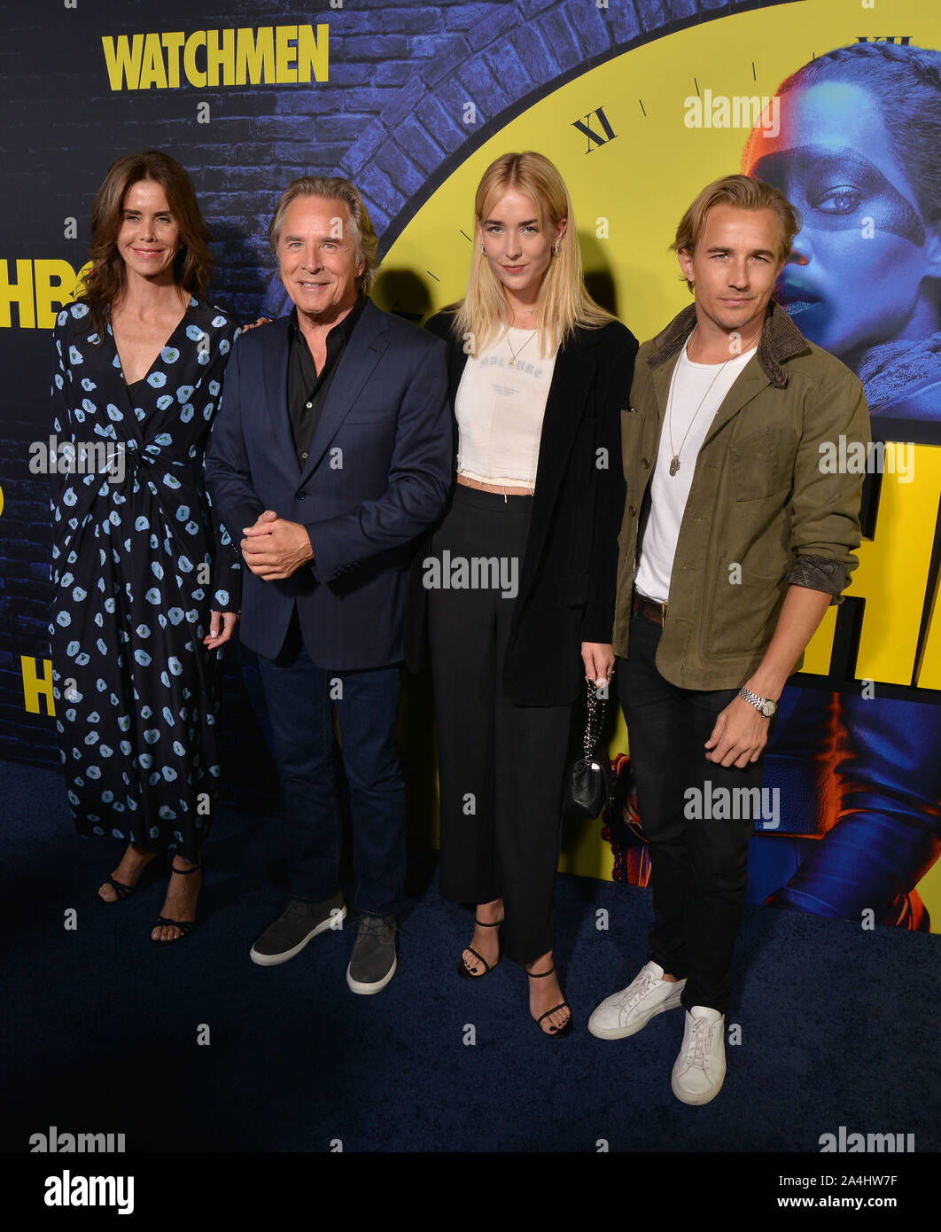 Los Angeles, USA. 15th Oct, 2019. Kelley Phleger, Don Johnson, Grace ...