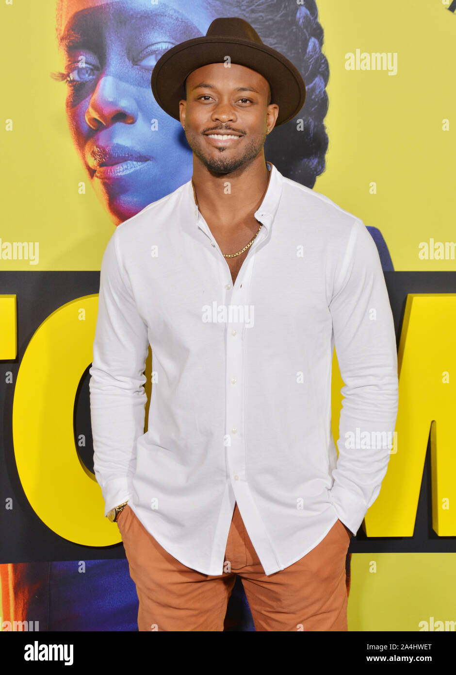 Los Angeles, USA. 15th Oct, 2019. Charles Brice attend the premiere of ...