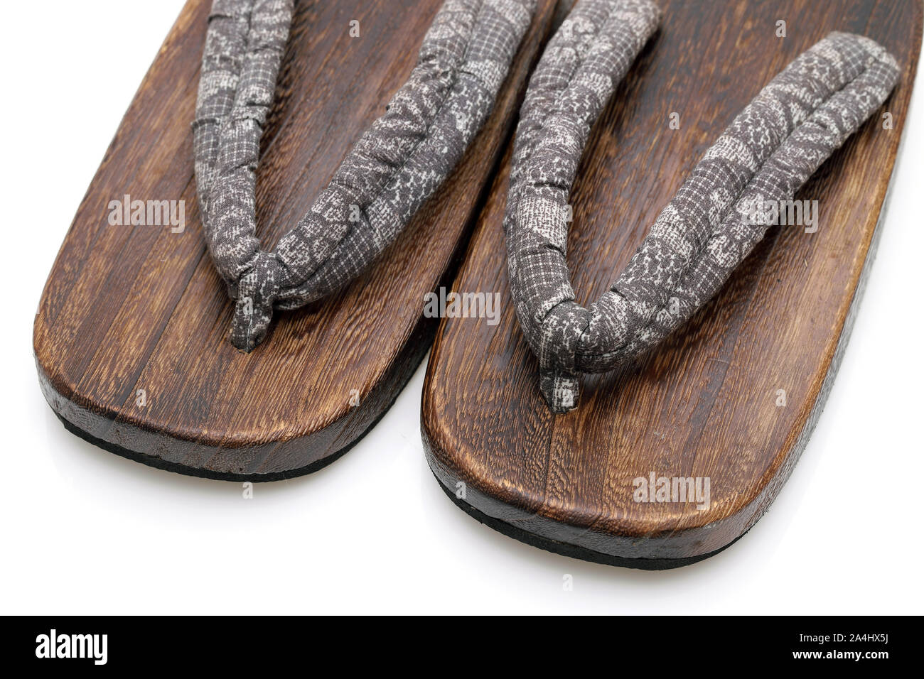 Traditional japanese sandals Zori isolated on white background Stock ...