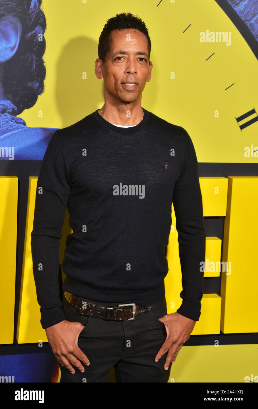 Los Angeles, USA. 15th Oct, 2019. Stephen Williams attend the premiere ...