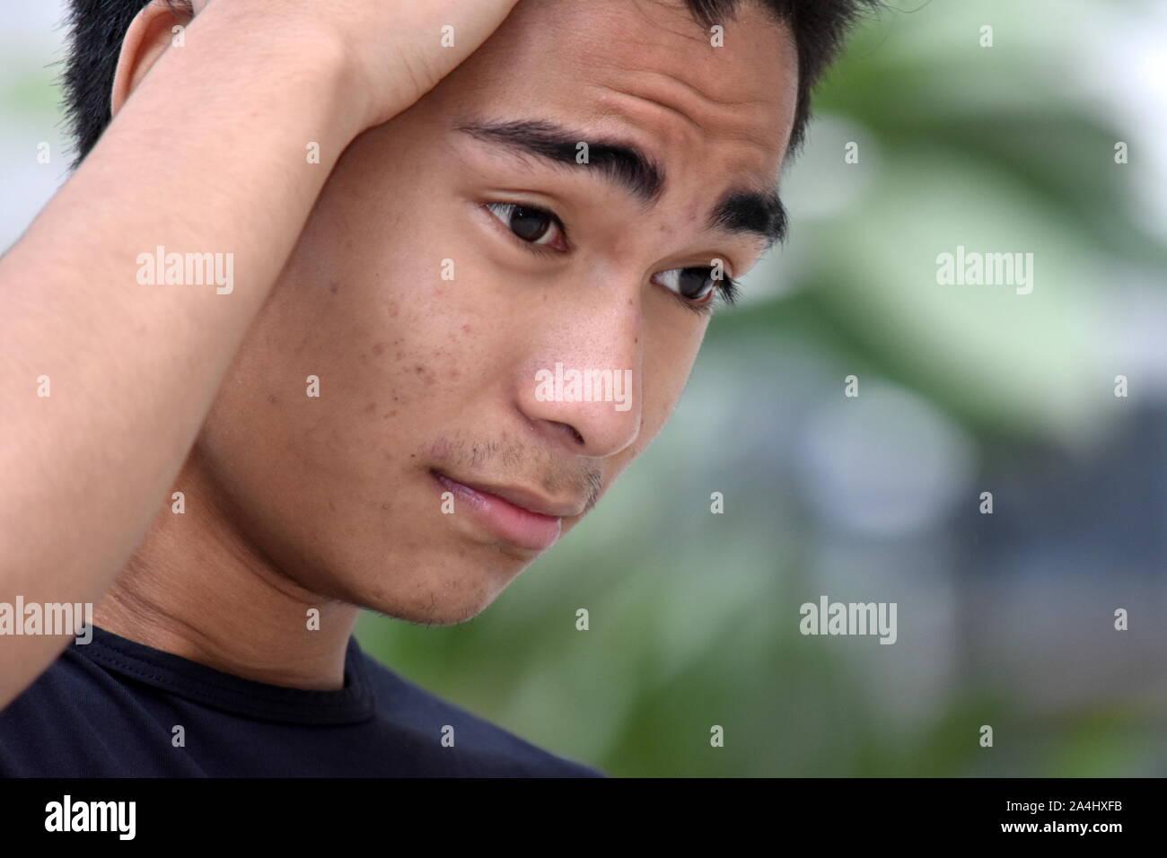 Confused Diverse Person Stock Photo - Alamy