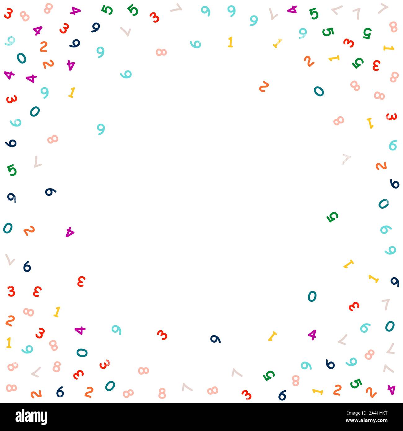 Numbers abstract background hi-res stock photography and images - Alamy