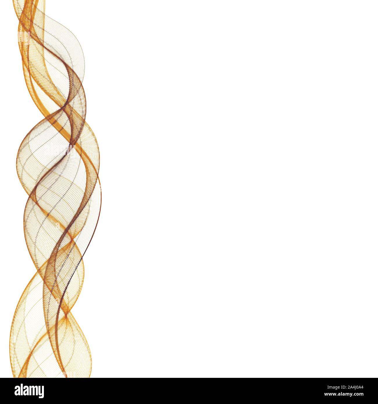 Golden Vector Abstract Wave . layout for advertising Stock Vector Image ...