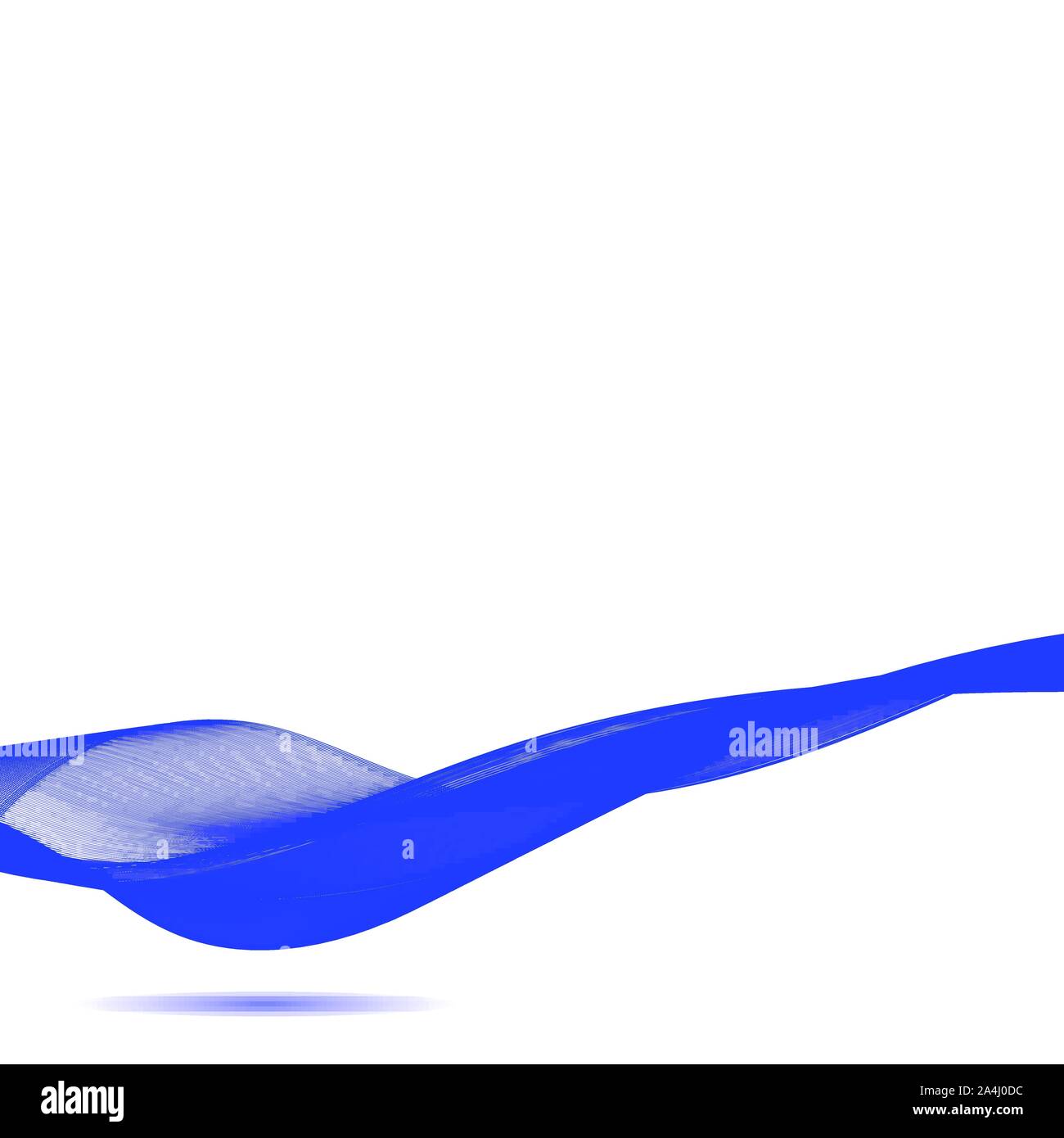 blue abstract wave. layout for advertising. cover background ...