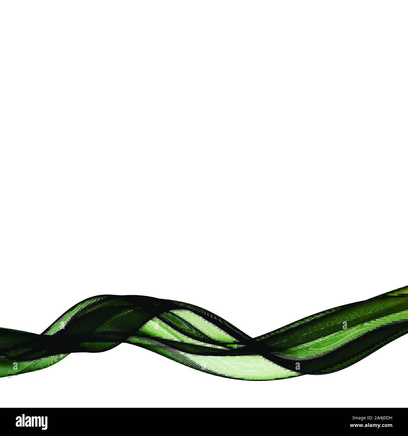 Vector green abstract wave. layout for advertising Stock Vector Image ...