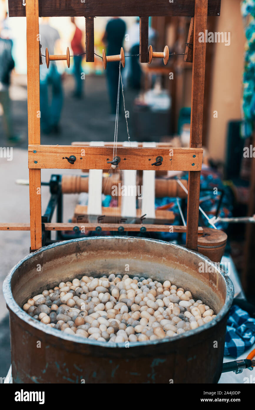 Silk Cocoon Processing