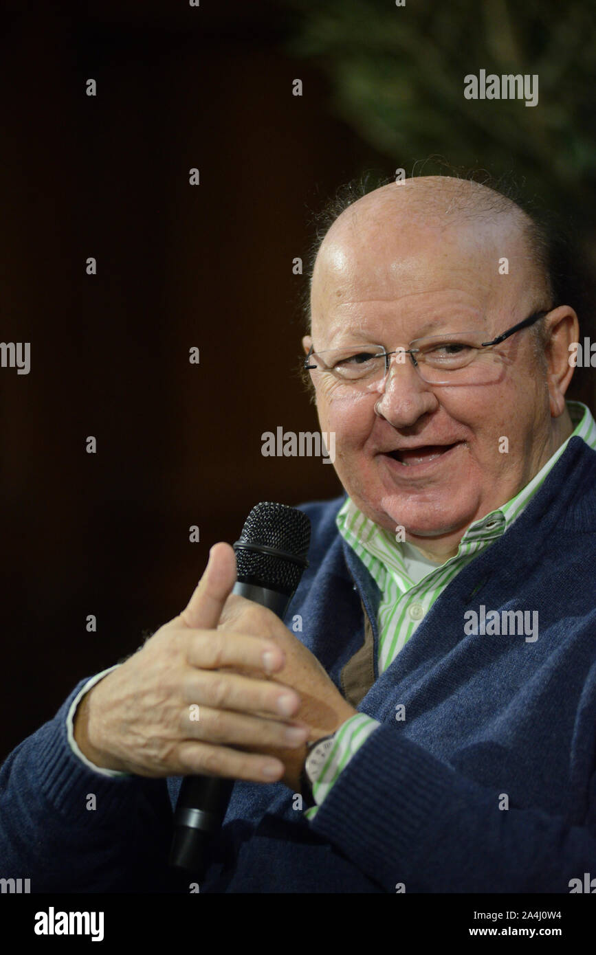 13 October 2019 - Italy, Lombardy, Crema, Italian Actor Massimo Boldi ...