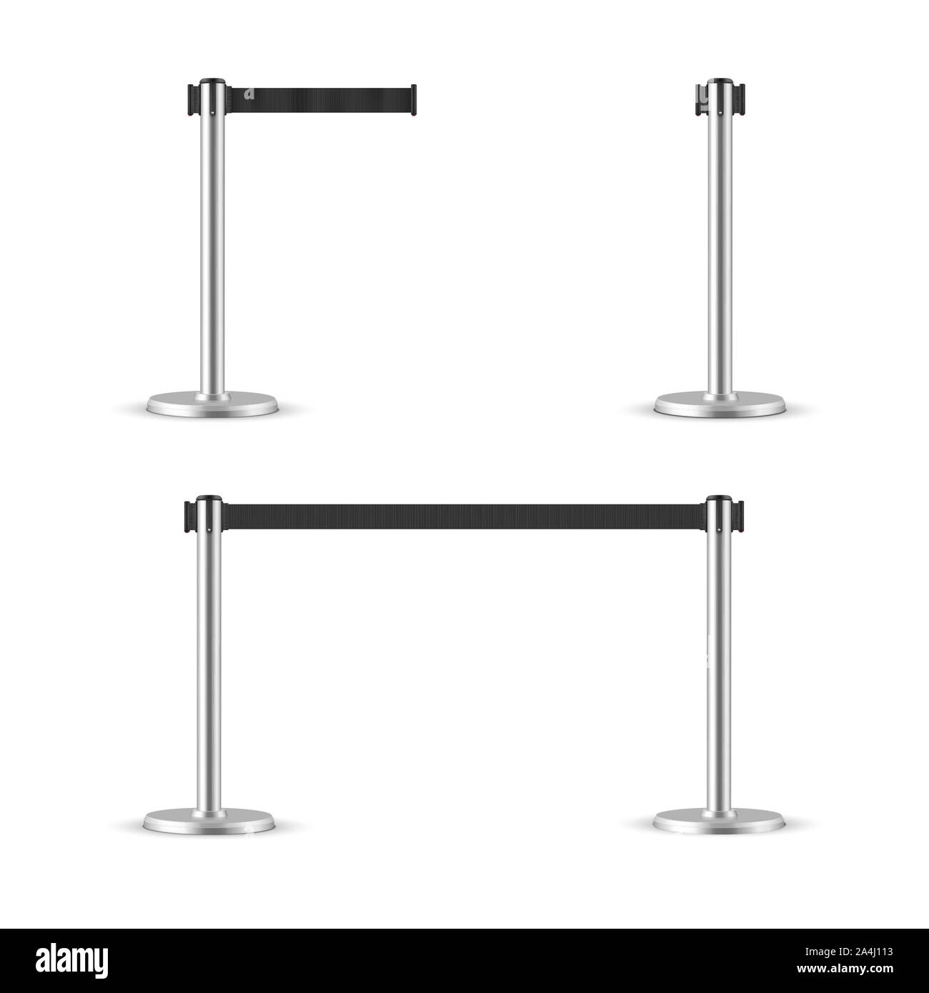 Airport security fence Stock Vector Images - Alamy