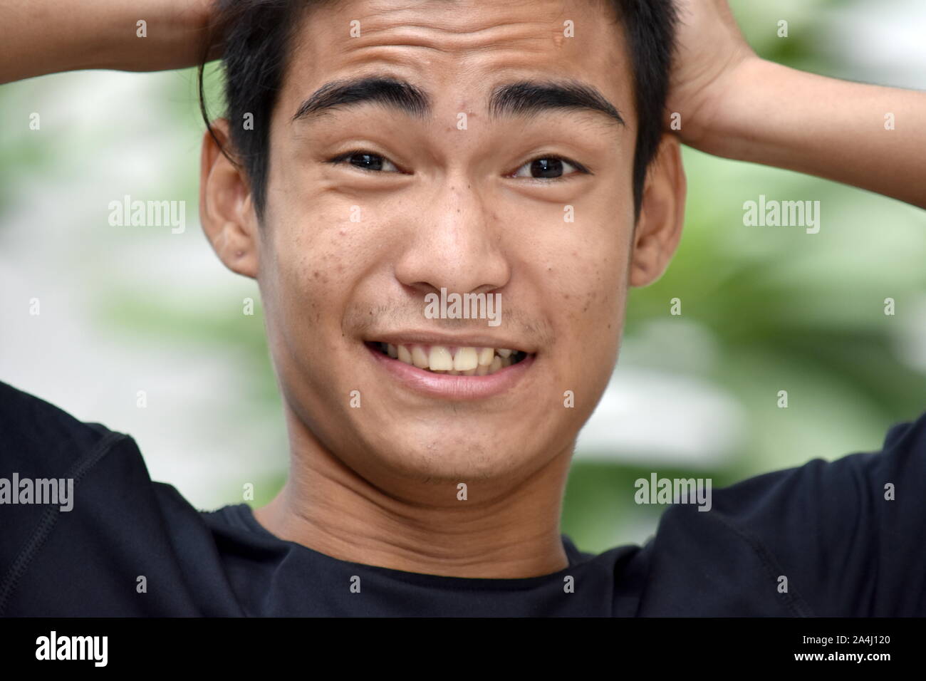 Filipino Man Portrait Stock Photo - Alamy
