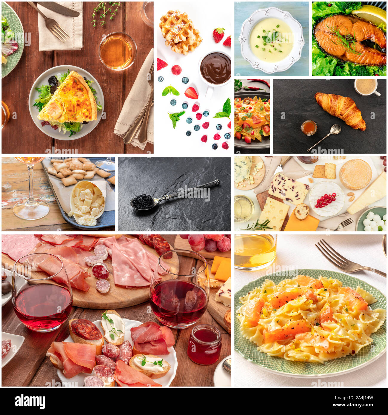 Yummy Food Collage